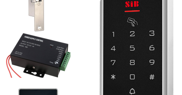 Access Control System for Multi Doors with PC Software, Access Control ...